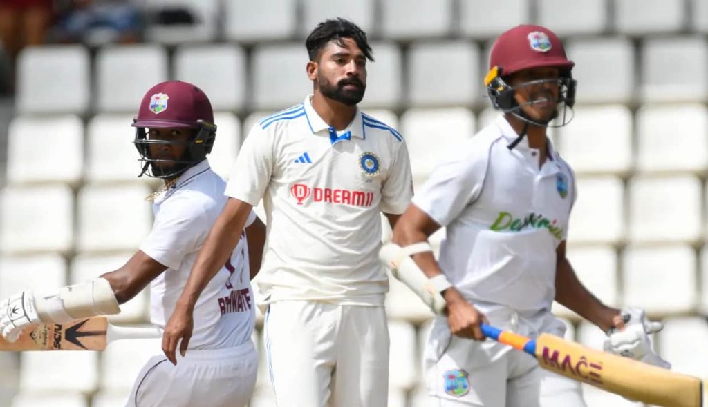 India National Cricket Team vs West Indies Test Timeline