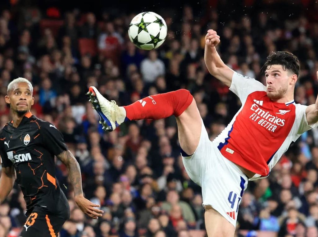 Arsenal F.C. Vs Shakhtar Donetsk Timeline